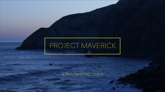 PROJECT MAVERICK | Ben Sanchez • SURFER RULE