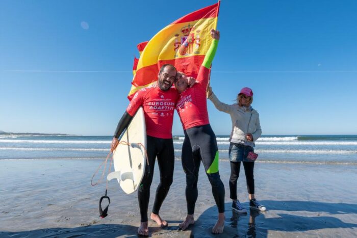 Espetáculo de surf al más alto nível en el EuroSurf Adaptive 2019 ...