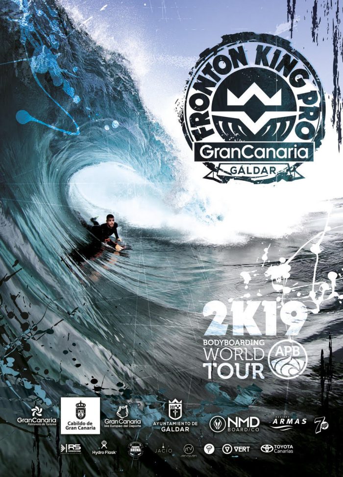 Bodyboard en estado puro. El Gran Canaria Frontón King Pro 2019